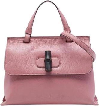 Gucci Pre-owned Daily Satchel - Femme - Pre-owned - Rose - Taille: ONE Size