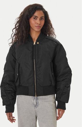 HUGO BOSS Bomberjacke Ferida-2 50550687 Schwarz Relaxed Fit