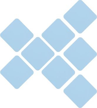 Lurrose 8 St&uuml;ck Pack Wiederverwendbare Silikon Topfuntersetzer Hitzebest&auml;ndig und rutschfest Kleine Tischmatten f&uuml;r K&uuml;che und Esstisch Praktische Tischdeko un