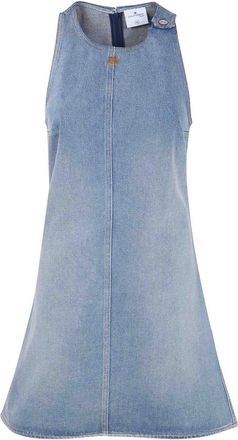 Courr&egrave;ges Kurzes Kleid - Blau