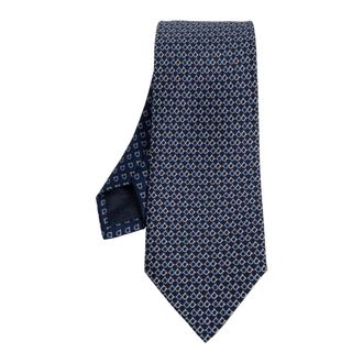 Ferragamo Chicca Krawatte - - Accessories - Herren - Blau - ONE SIZE