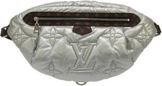 Louis Vuitton Sac banane Pre-owned Monogram LV Pillow Maxi en nylon - Homme - Pre-owned - Gris - Taille: ONE Size