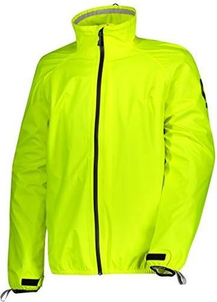 Scott Veste de pluie ergonomique Scott Pro DP pour moto, coloris jaune