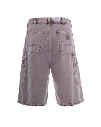 Carhartt Work in Progress Mens Bermuda Shorts Og Single Knee Shale