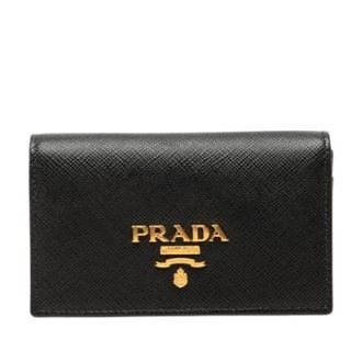 Prada Pre-owned Visitenkartenetui - - Pre-owned - Damen - Schwarzk - ONE SIZE