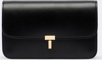 Toteme Crossbody Bag T-Lock aus Leder
