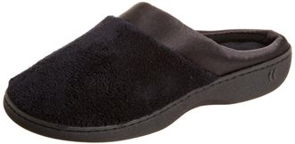 Isotoner Damen Microterry Clog, schwarz, 38.5/39 EU