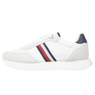 Tommy Hilfiger Wei&szlig;e Sneakers f&uuml;r einen stylischen Look - - Shoes - Damen - Wei&szlig; - 42 EU