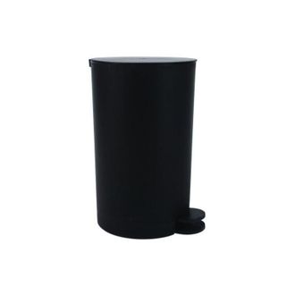 MSV Poubelle à pédale osaki 3L Noir mat MSV