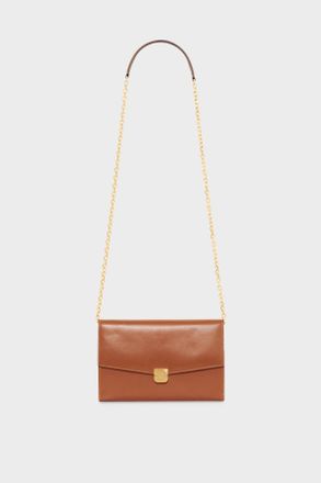 Gerard Darel Pochette en cuir - ENVELOPPE - Cognac