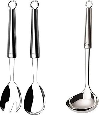 Lagostina 74122-23 Couvert à Salade & Louche en INOX 18/10 012335370101