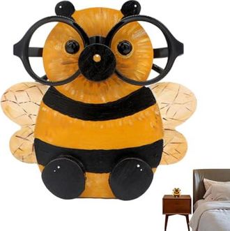 Generico Support de support de lunettes, support de dessin animé en bois pour table | Salle de bain, étude, maison, appartement de titulaire de lunettes