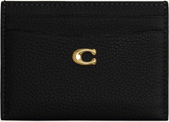 Coach Kartenetui schwarz