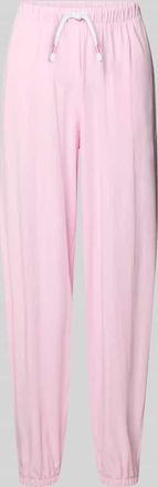 Mey Pyjama-Hose mit elastischen Beinabschl&uuml;ssen Modell Solid Love