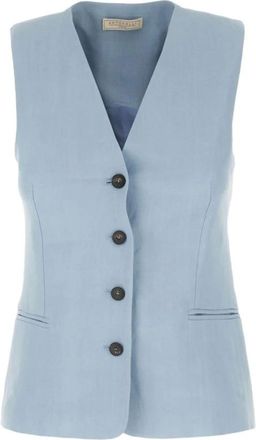 Antonelli Femme, Vestes, Bleu, Taille: 36 FR Jesi Waistcoat
