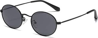 Generic Lunettes de soleil tendance à monture ronde polarisée pour hommes et femmes vacances en plein air pare-soleil conduite (couleur : B, taille : moyen) 2