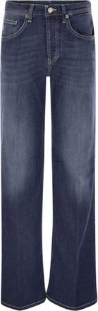 Dondup Femme, Jeans, Bleu, Taille: W32 Jean Large en Denim