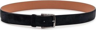 Tod's Homme, Accessoires, Noir, Taille: 85 CM Ceinture en daim