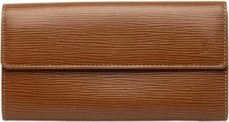 Louis Vuitton Pre-owned Portefeuille Sarah Epi Long Wallet - Homme - Pre-owned - Brun - Taille: ONE Size