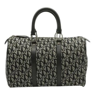 Dior Sac &agrave; main vintage en toile Pre-owned - Femme - Pre-owned - Noir - Taille: ONE Size