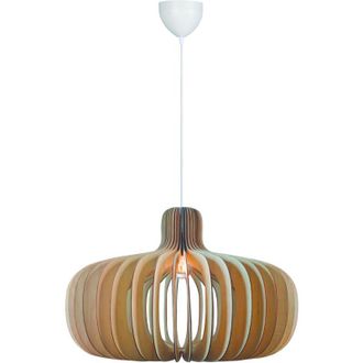 Nordlux Suspension Hazo 65 Bois Nature (marron), H.43 IP20 E27 / Int&eacute;rieur