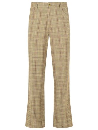 Amiri Pantalon Amiri beige vierge en laine vierge