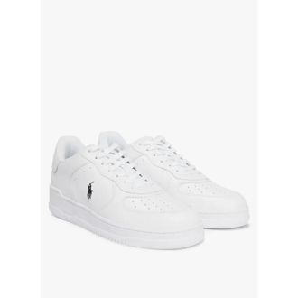 Ralph Lauren Niedrige Leder-Sneakers - - Shoes - Damen - Wei&szlig; - 34 EU