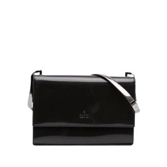 Gucci Sac bandouli&egrave;re vintage doccasion - Femme - Pre-owned - Noir - Taille: ONE Size