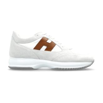 Hogan Homme, Chaussures, Blanc, Taille: 43 EU Baskets Interactive