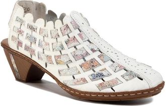 Rieker Sandalen 46778-80 Wei&szlig;