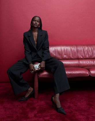 4th & Reckless Blazer densemble &agrave; taille cintr&eacute;e - Noir