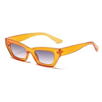 Generic Lunettes De Soleil Dext&eacute;rieur For Hommes, Monture Petite, For Les Vacances Et D&eacute;placements(Orange)