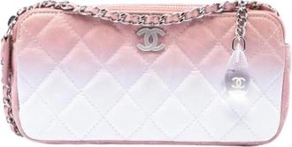 Chanel Pre-owned Double Zip Clutch On Chain - Femme - Pre-owned - Multicolore - Taille: ONE Size