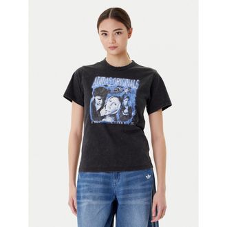 adidas T-Shirt 20th Century Fox Disney JX1278 Schwarz Regular Fit
