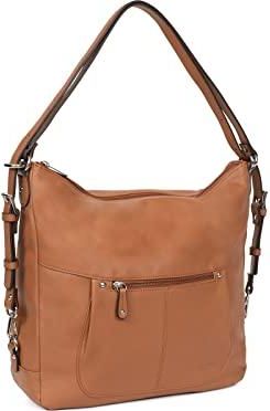 Pellet Sac transformable en cuir Ref 55612 Tan 3