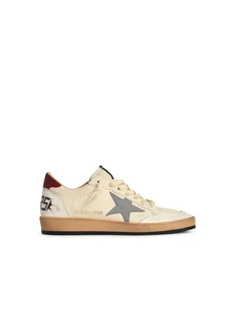 Golden Goose Ball Star White Lear Sneakers