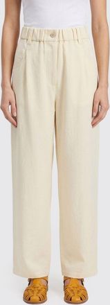 Brunello Cucinelli Pantalon BRUNELLO CUCINELLI Femme couleur Blanc