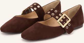 Steve Madden Mary-Jane-Ballerinas Atlantica braun