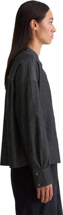 Marc O'Polo Langarmbluse aus Bio-Baumwolle in Denim-Look