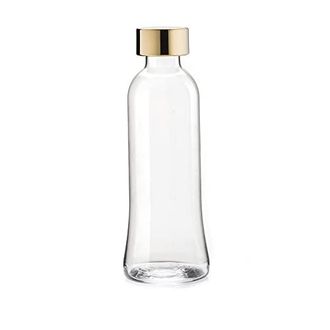 Guzzini Icons, Glasflasche 100 1L. - Gold, Ø9,5 x h27 cm | 1000 cc - 11500117