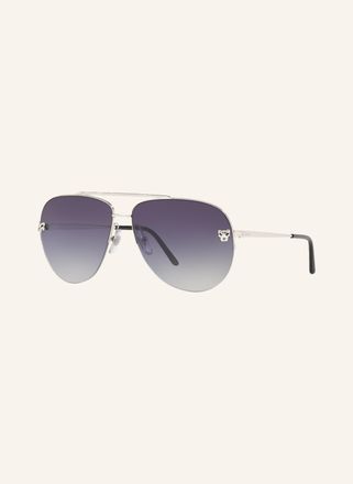 Cartier Sonnenbrille ct0065s silber