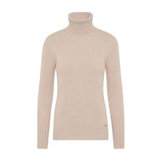 Kiton Soft Cashmere High Neck Sweater - - Knitwear - Damen - Braun - S