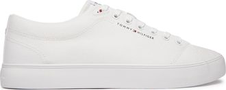 Tommy Hilfiger Sneakers aus Stoff Tommy Hilfiger Harlem Core Ii FM0FM05817 Wei&szlig;