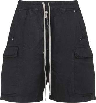 Rick Owens Homme, Shorts, Noir, Taille: S Cargobela Shorts
