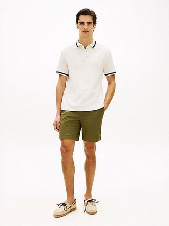 Tommy Hilfiger Short chino Dover en serg&eacute; couture int&eacute;rieure 20 cm