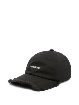 Jacquemus La casquette Artichaut Baseballkappe - Schwarz