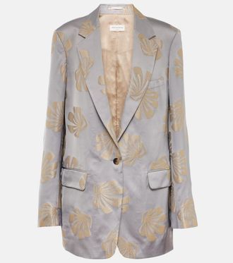 Dries Van Noten Bedruckter Blazer aus Jacquard