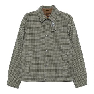 Woolrich Wool Check Keating Hemdjacke - - Jackets - Herren - Braun - M