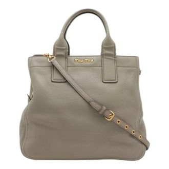 Miu Miu Damen, Pre-Owned, Grau, ONE SIZEGr&ouml;&szlig;e