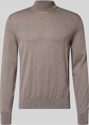 HUGO BOSS Regular Fit Pullover aus reiner Schurwolle Modell Bjarno